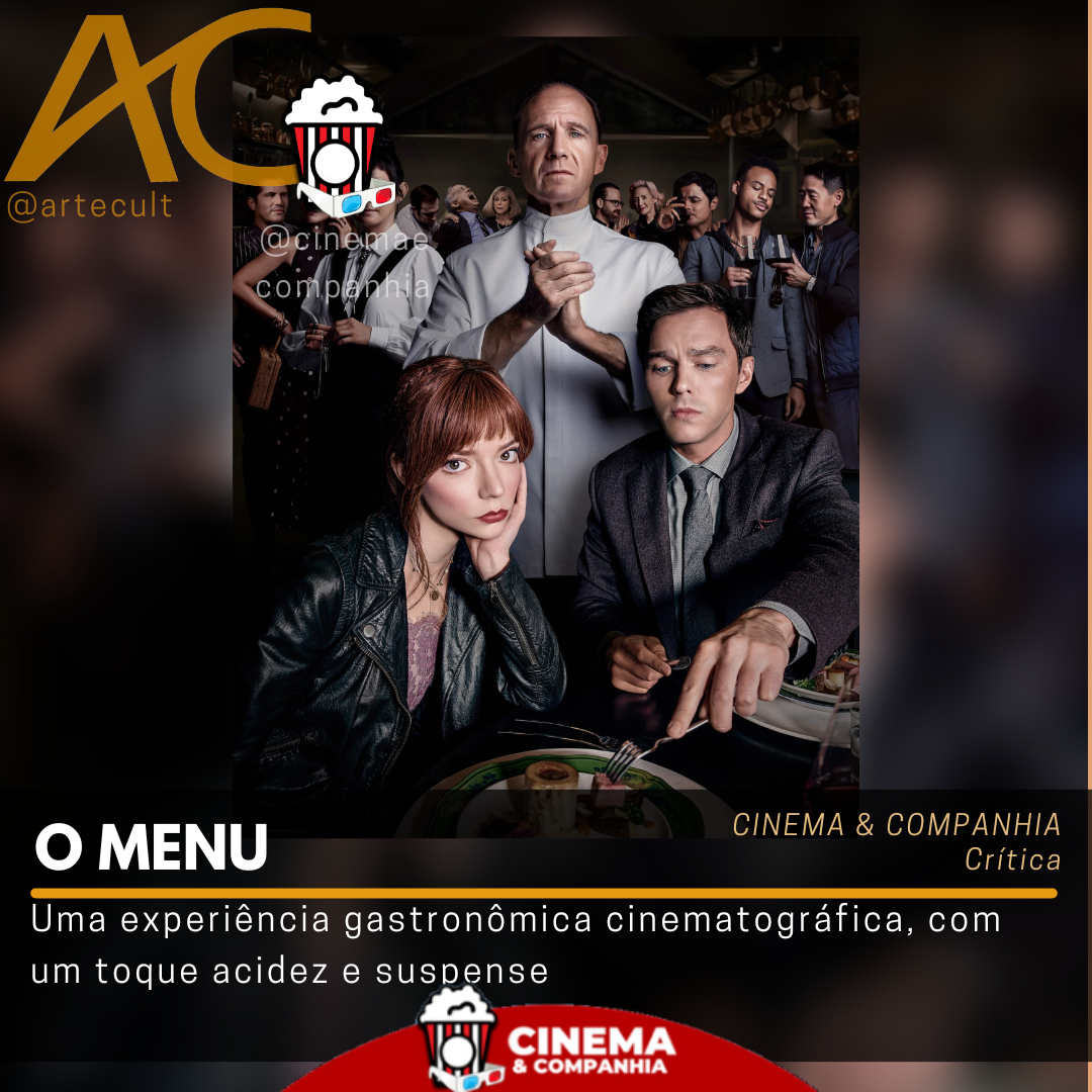 O MENU: Uma experiência gastronômica cinematográfica, com um toque ...