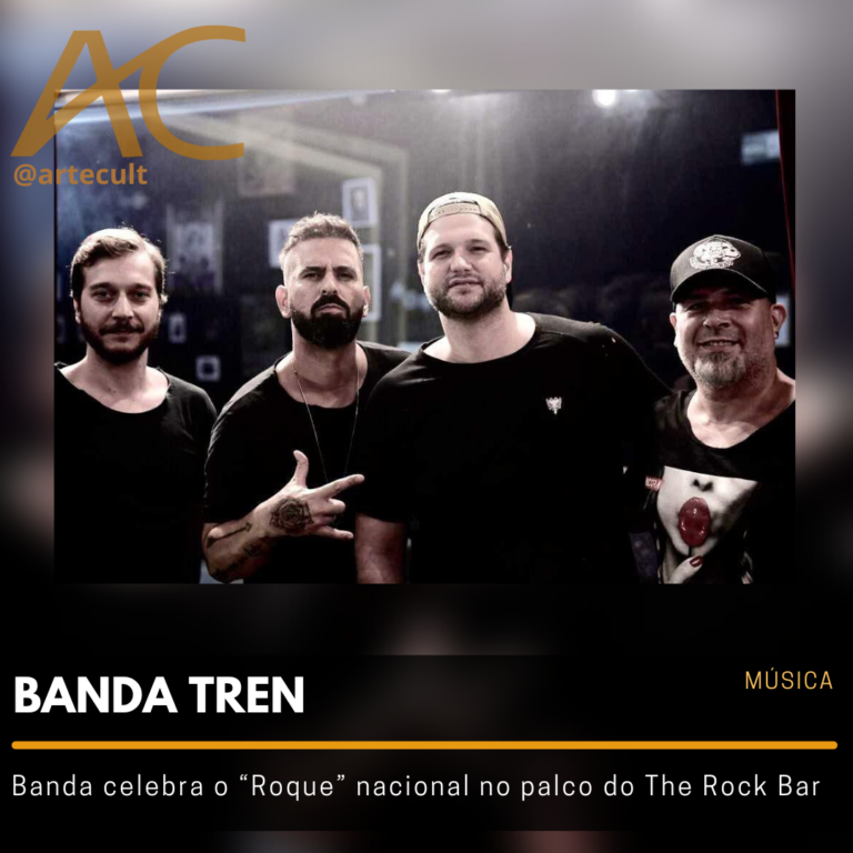 Banda TREN celebra o “Roque” nacional no palco do The Rock Bar ...