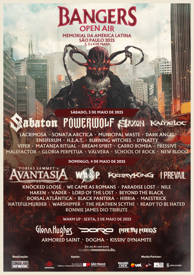 Bangers Open Air: Conheça as bandas novas em destaque do dia 03/05 ...