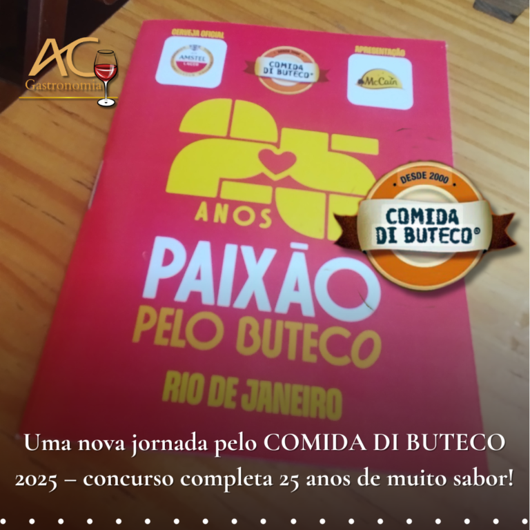 Uma nova jornada pelo COMIDA DI BUTECO 2025 – concurso completa 25 anos ...