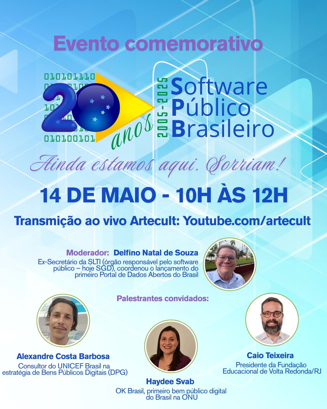 EVENTO DE 20 ANOS DO SOFTWARE PÚBLICO | ARTECULT.COM