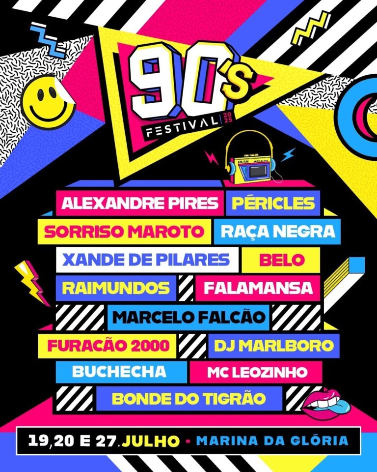 90’s Festival: FESTIVAL chega à segunda edição e faz uma viagem musical ...